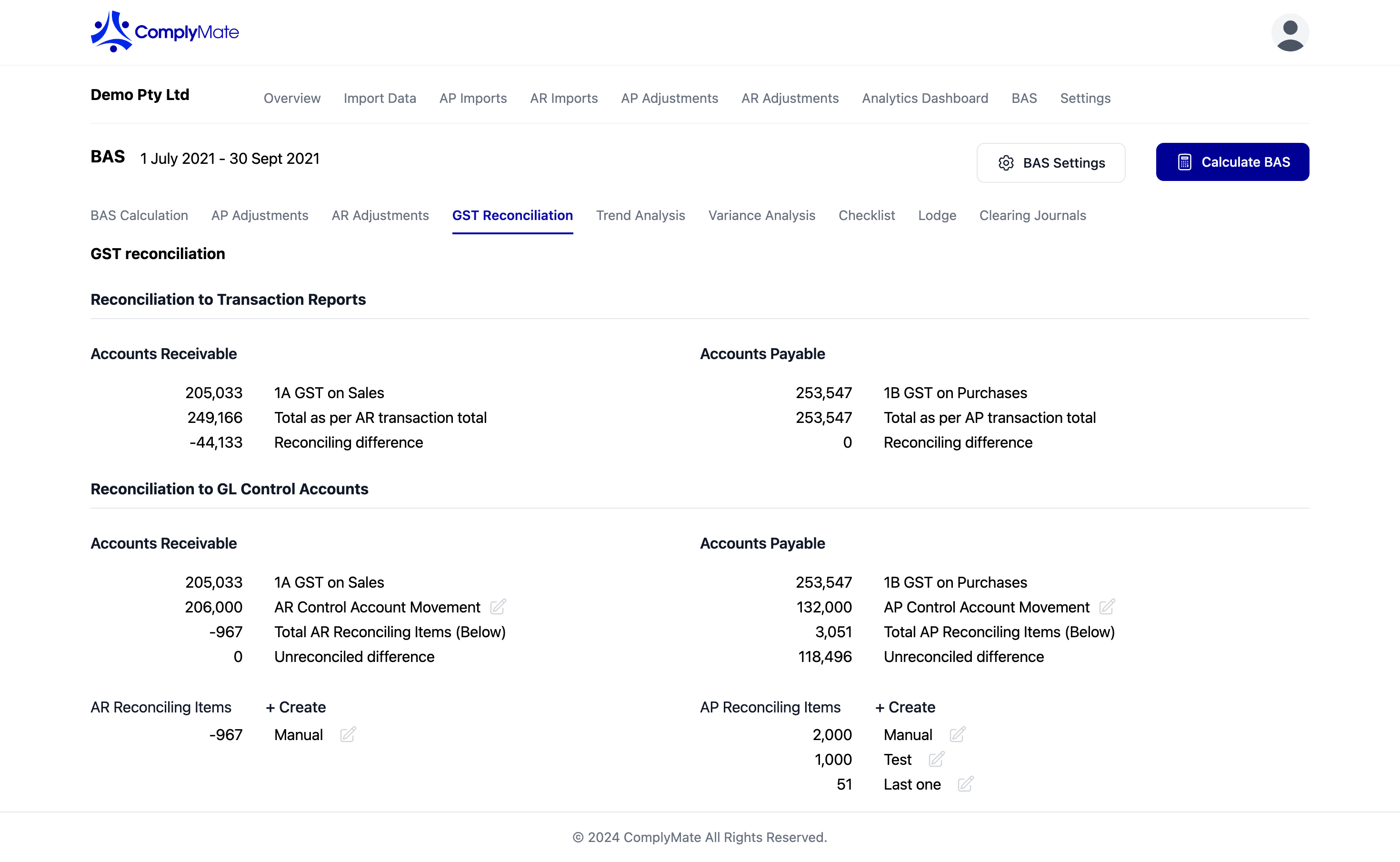 ComplyMate Pty Ltd – Australian GST compliance software